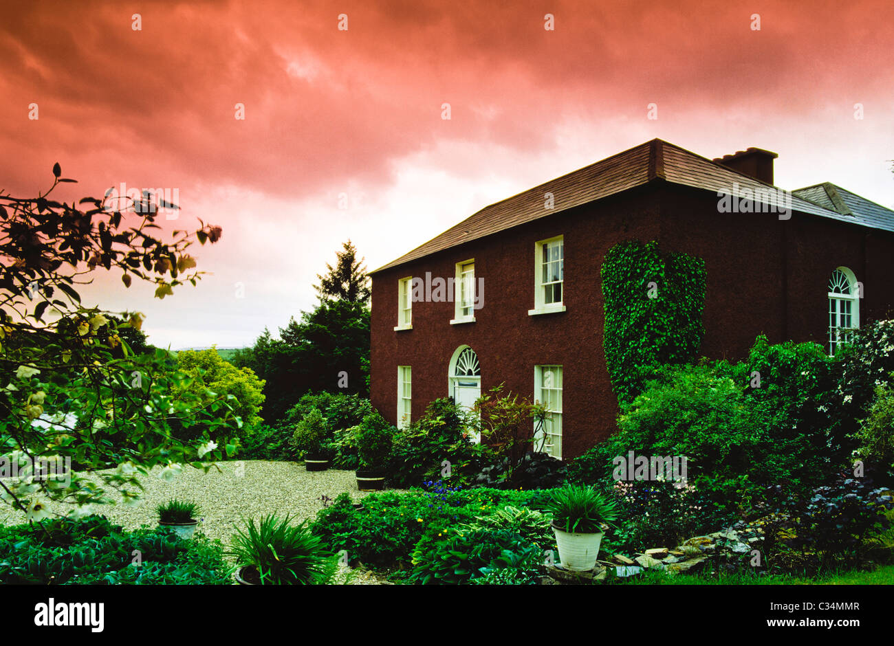 Co Donegal, Northern Ireland, The Glebe House, Former Home Of Artist ...