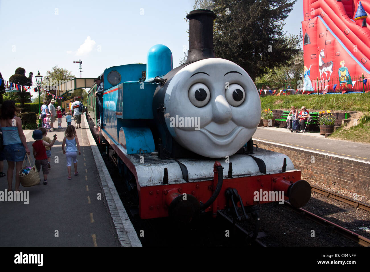 "Day Out with Thomas" at Ropley Station on the Watercress line, Mid ...