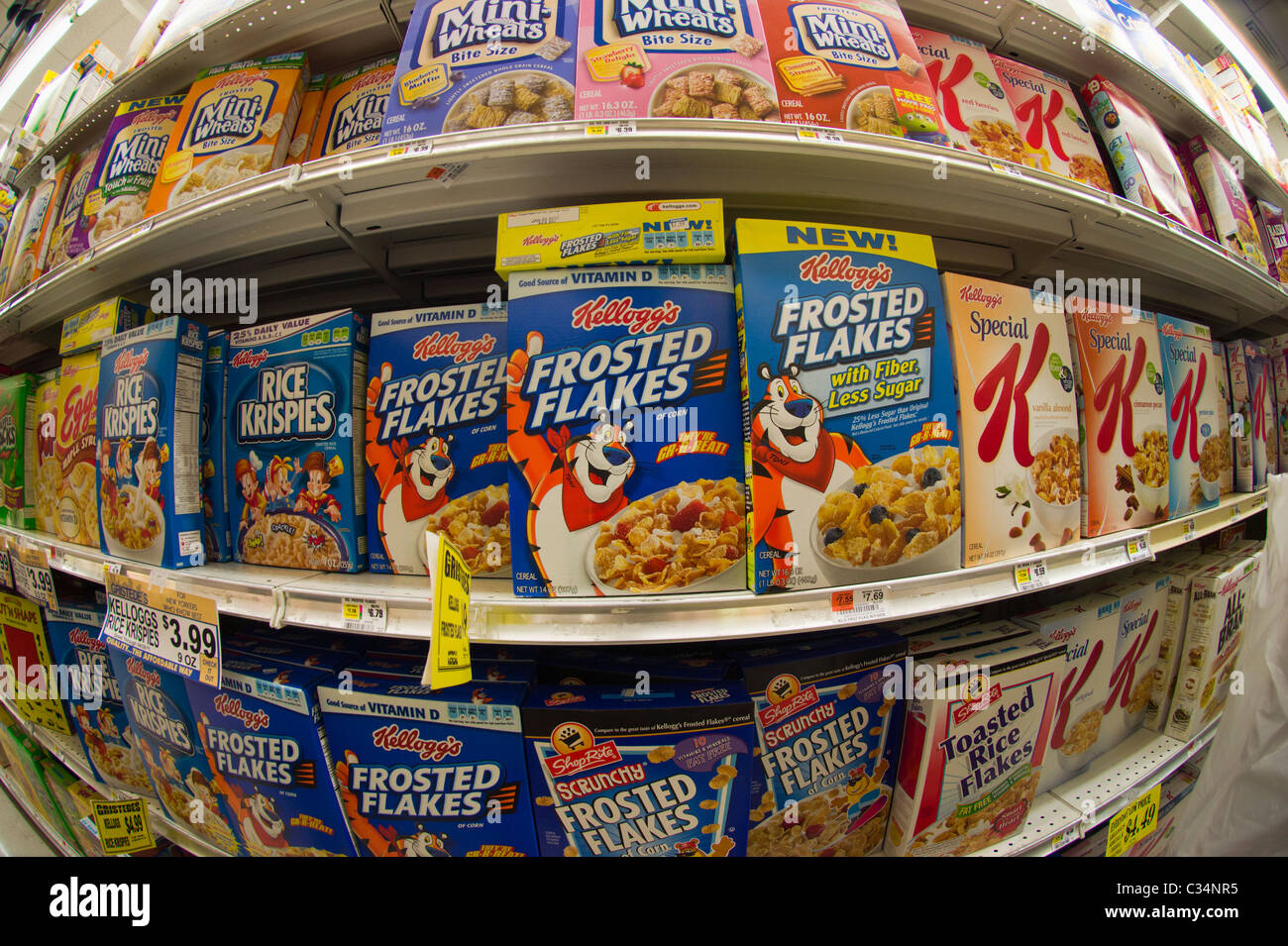 Kellogg breakfast cereal cereals hi-res stock photography and images ...
