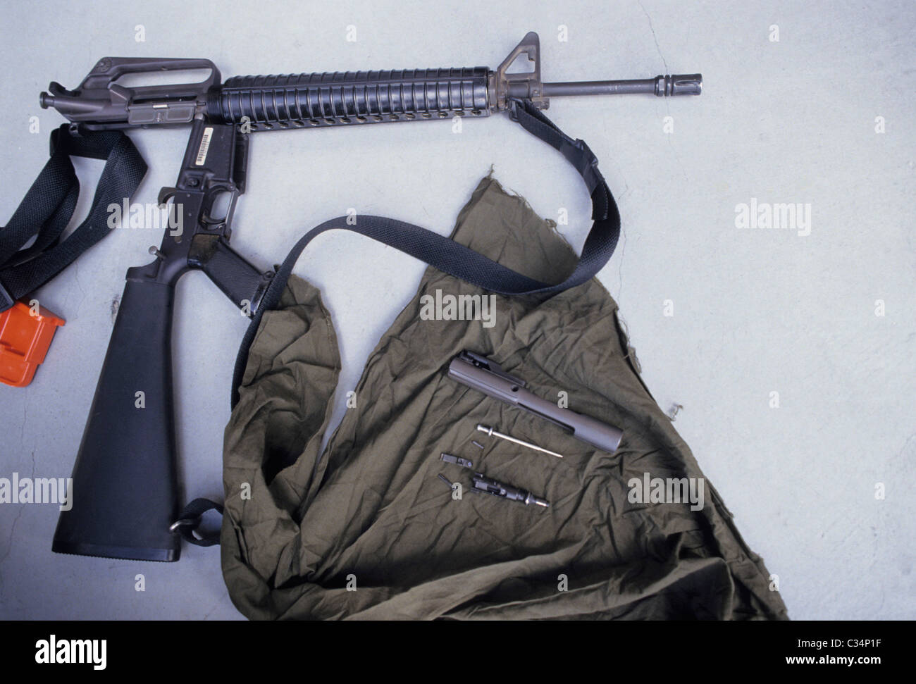 M-16 rifle, AR 15 rifle, rifle, assault rifle, Ranger, Park Ranger ...