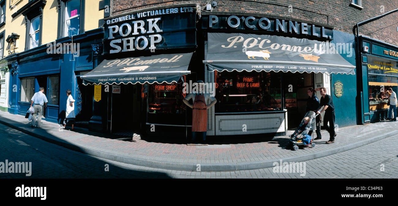Limerick City,Co Limerick,Ireland;Traditional Irish Pork Shop Stock ...