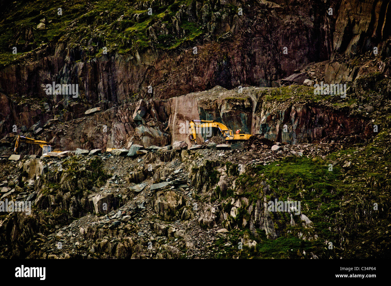 Lake district slate quarrying hi-res stock photography and images - Alamy