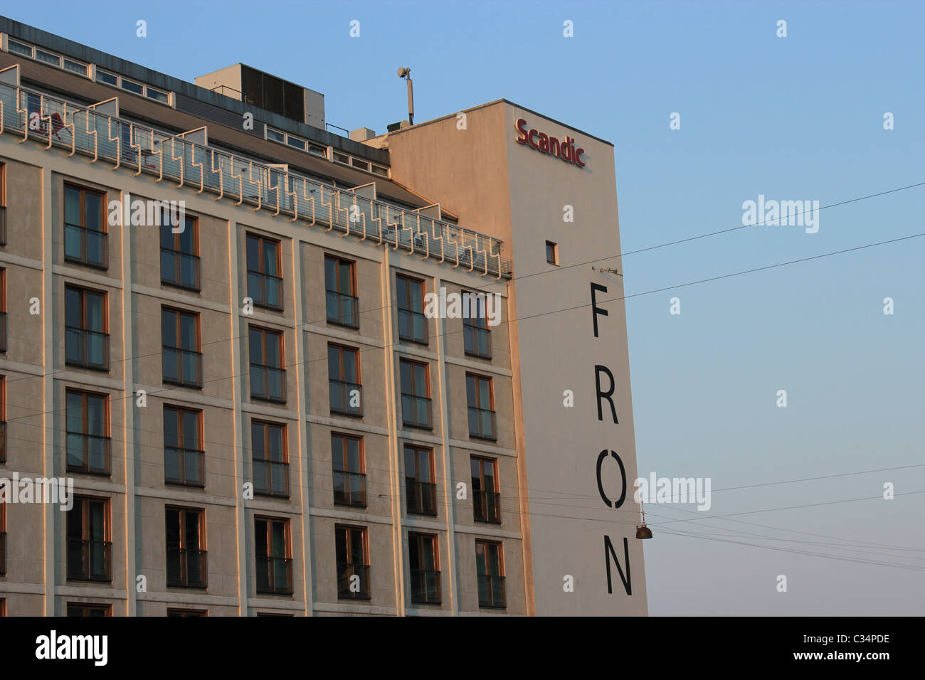 Scandic hotel Front in Copenhagen, Denmark Stock Photo - Alamy