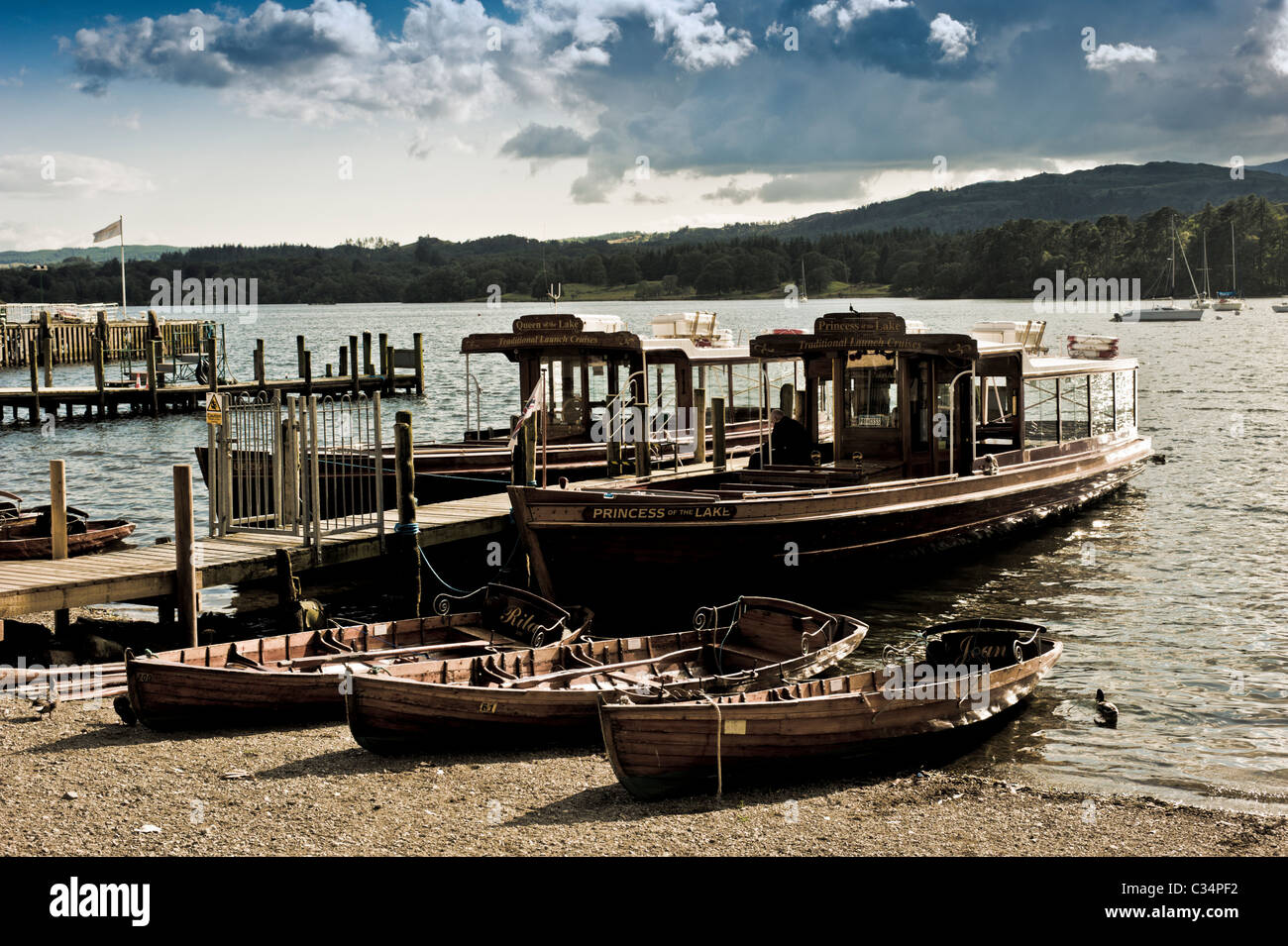 Waterhead, Windermere, Cumbria Stock Photo - Alamy