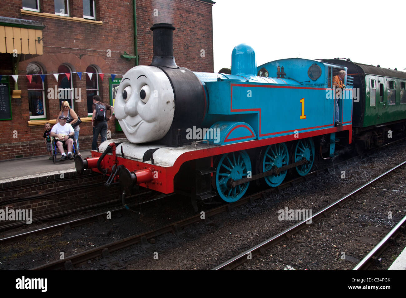 "Day Out with Thomas" at Ropley Station on the Watercress line, Mid ...