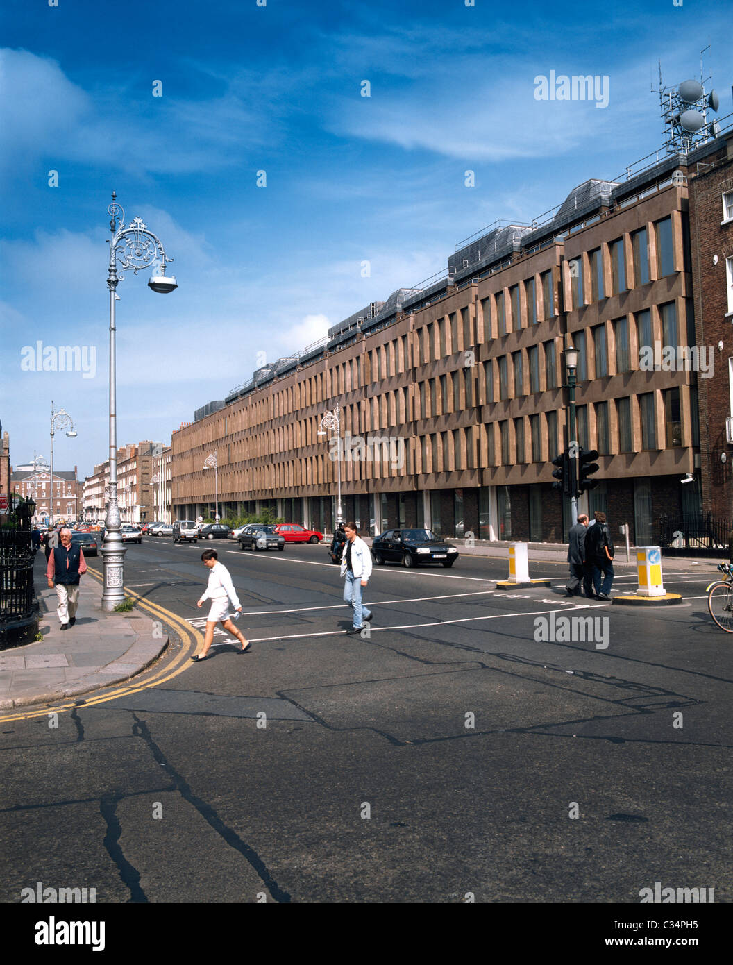 Dublin,Co Dublin,Ireland;Exterior View Of The Esb Head Office Stock ...