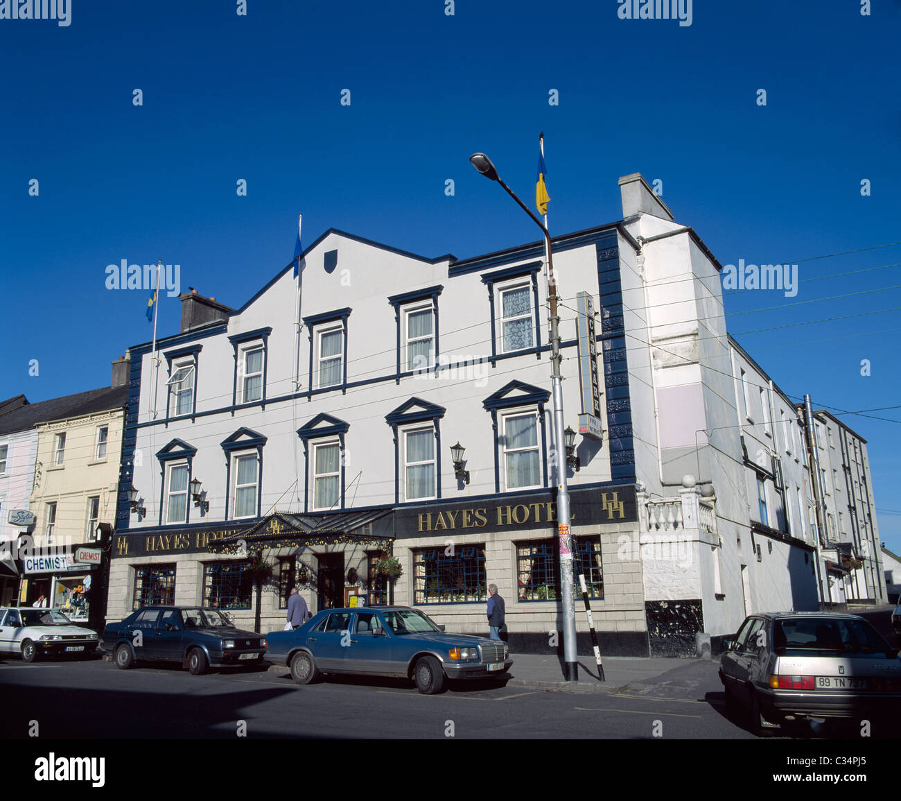 Thurles,Co Tipperary,Ireland;Hayes Hotel In Liberty Square Stock Photo ...