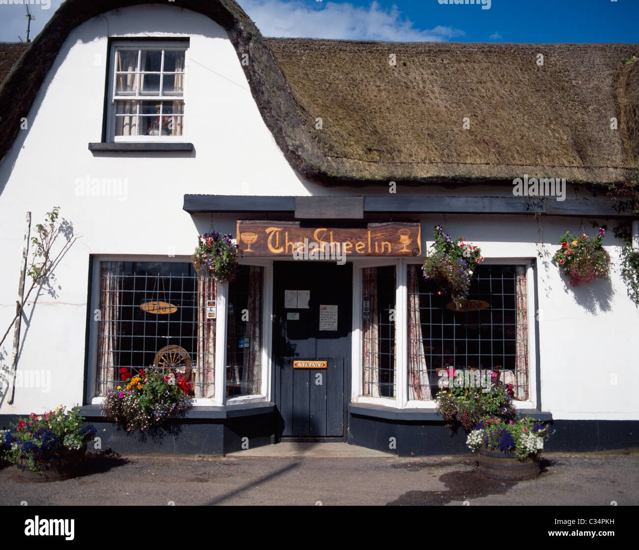 Bellanaleck,Co Fermanagh,Northern Ireland;Exterior View Of A Pub With ...