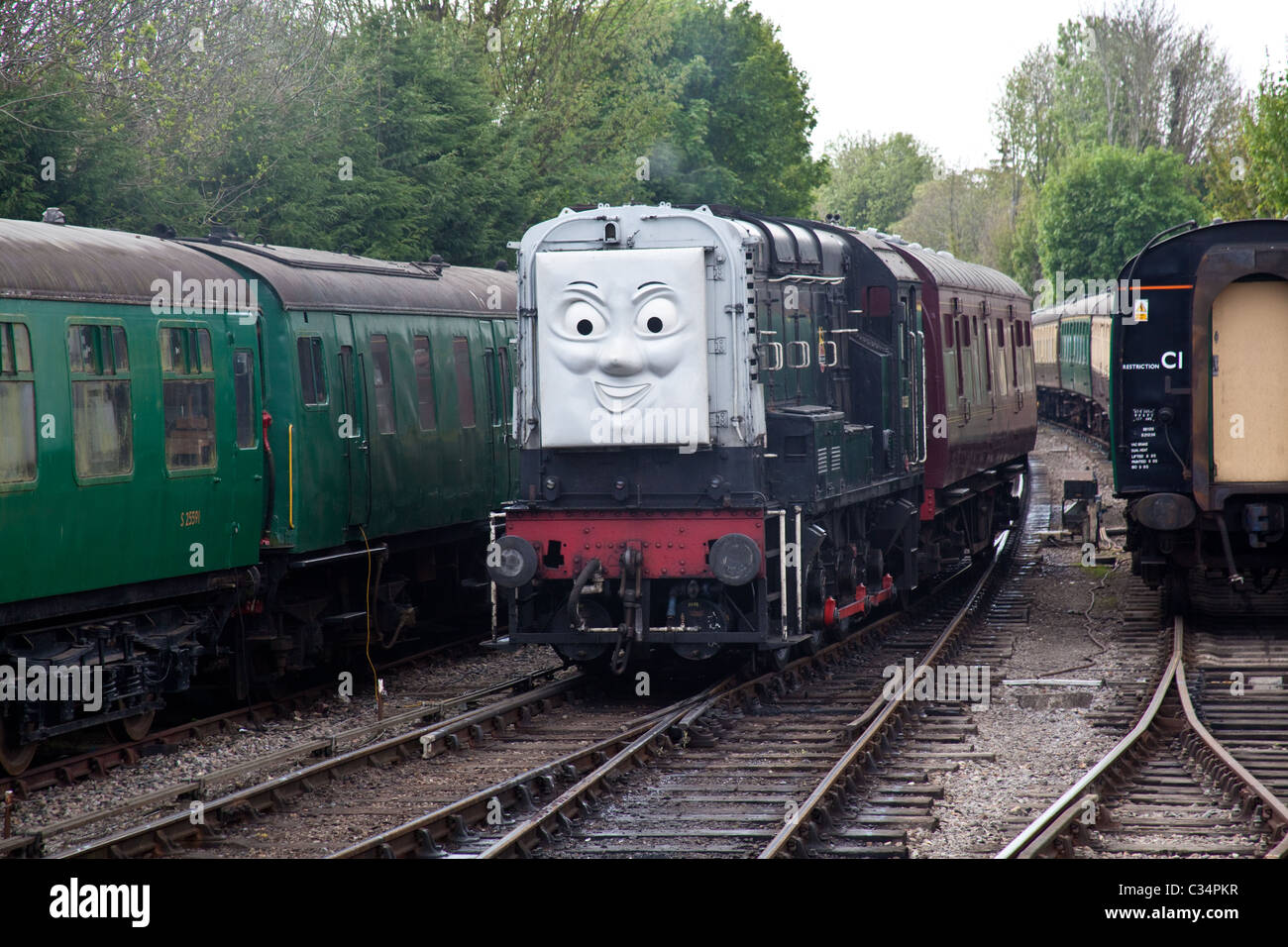 Daisy The diesel engine on the watercress line , Hampshire, England ...