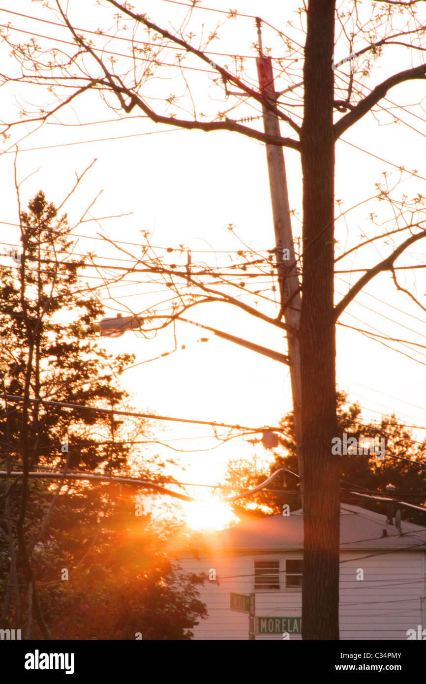 Suburban view of hi-res stock photography and images - Alamy