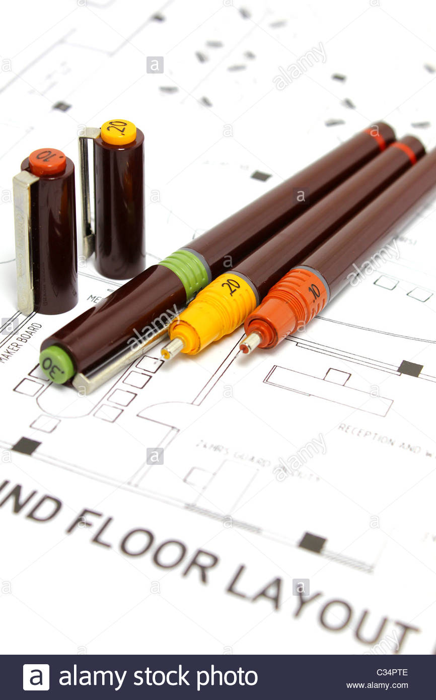 Technical Drawing Tools Stock Photos & Technical Drawing Tools Stock ...