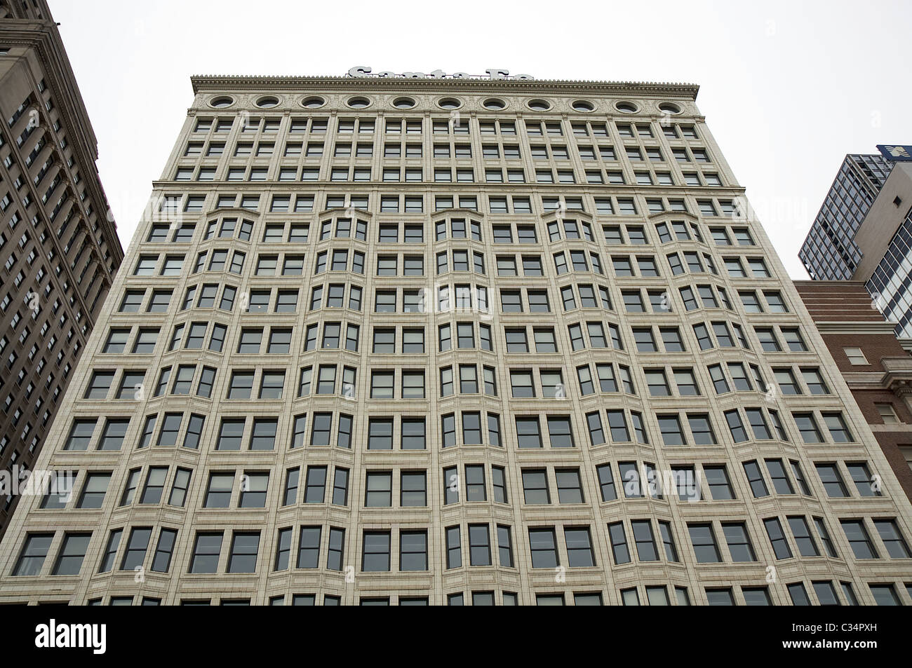 Chicago burnham windows hi-res stock photography and images - Alamy