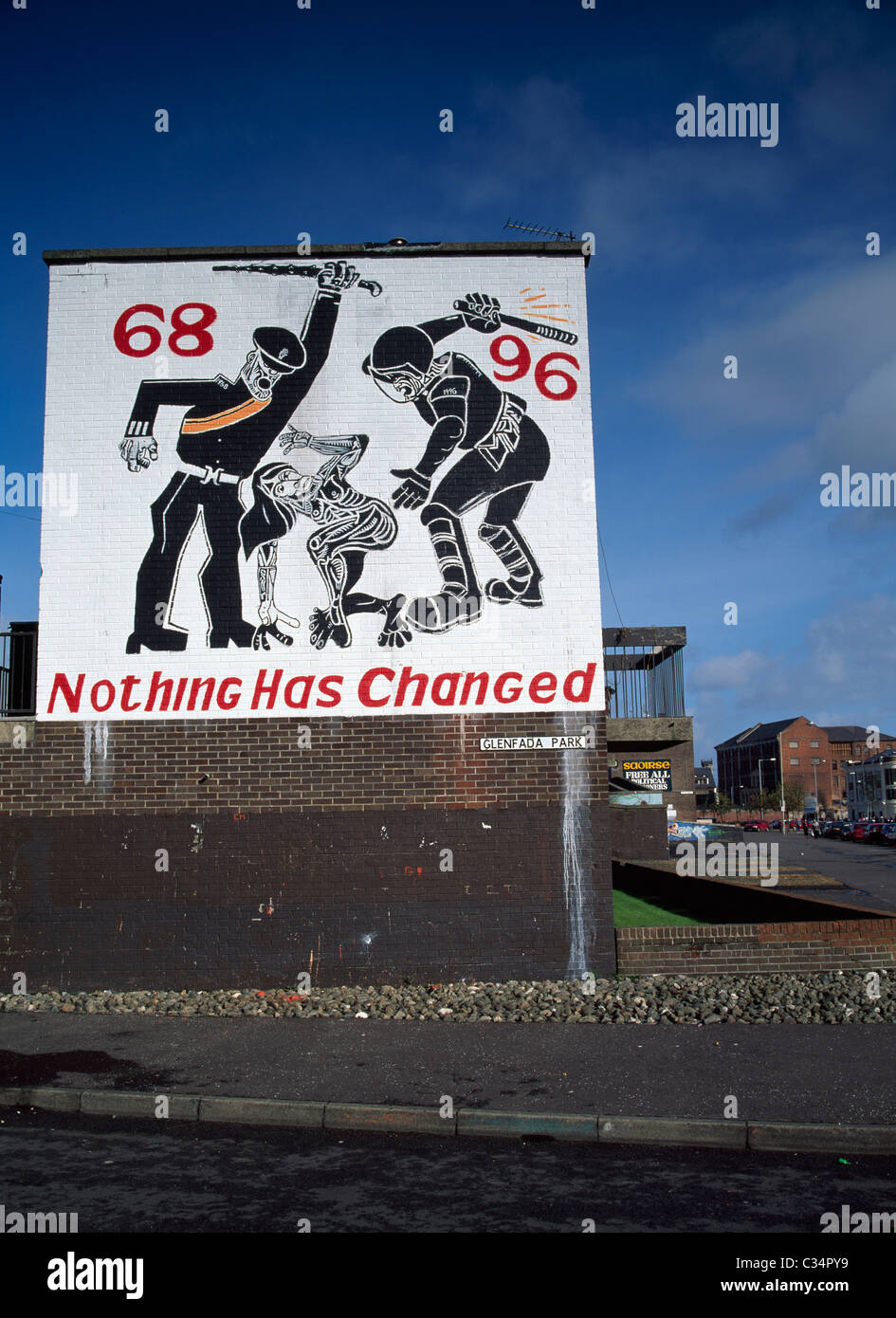 Hunger strike mural hi-res stock photography and images - Alamy