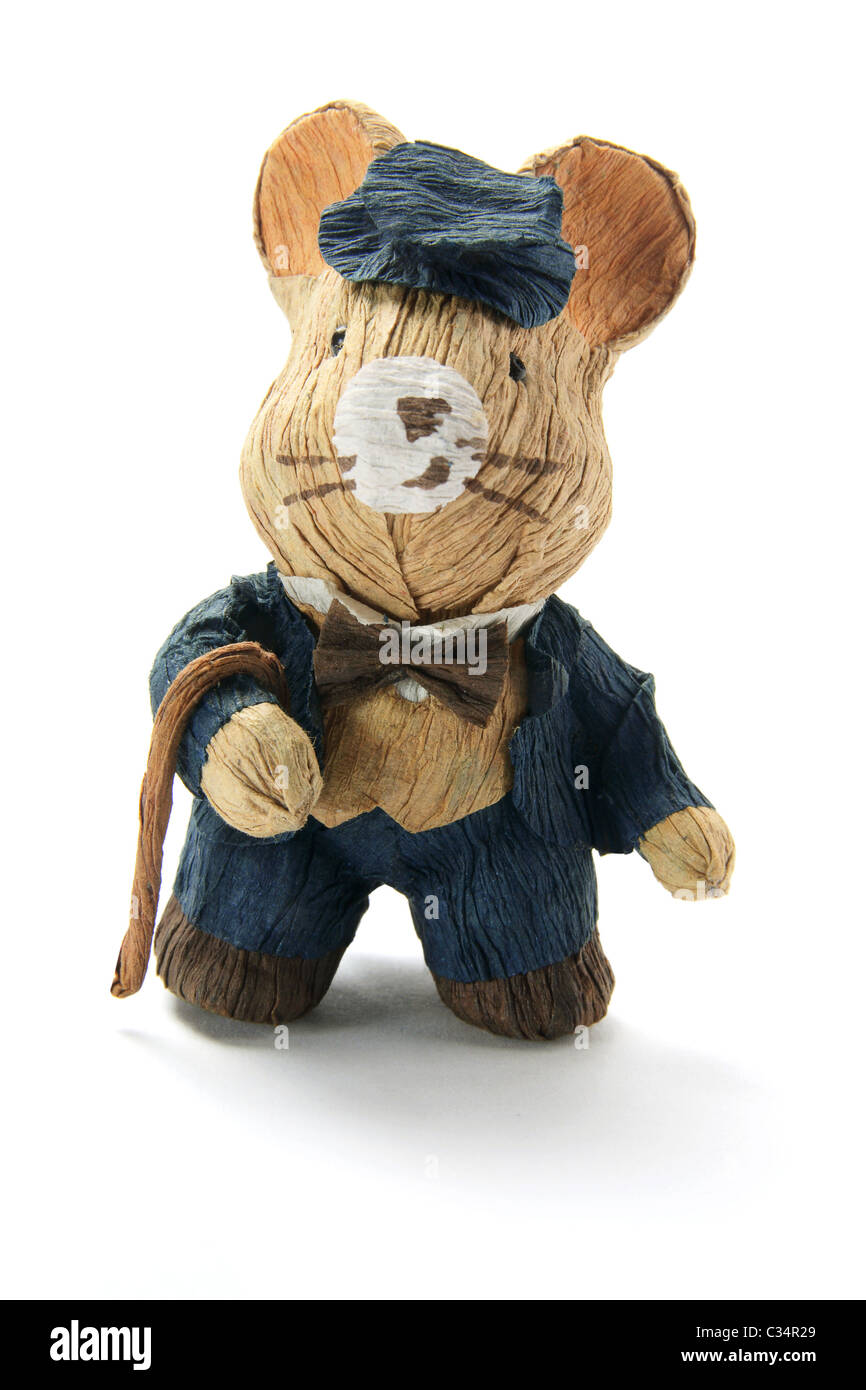 Toy miniature white mouse hi-res stock photography and images - Alamy