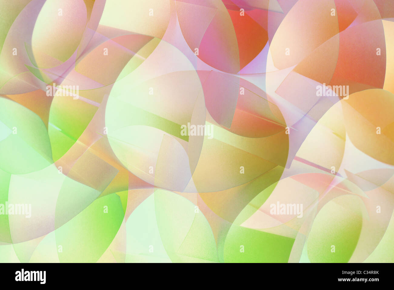 Multi color abstract curves hi-res stock photography and images - Alamy