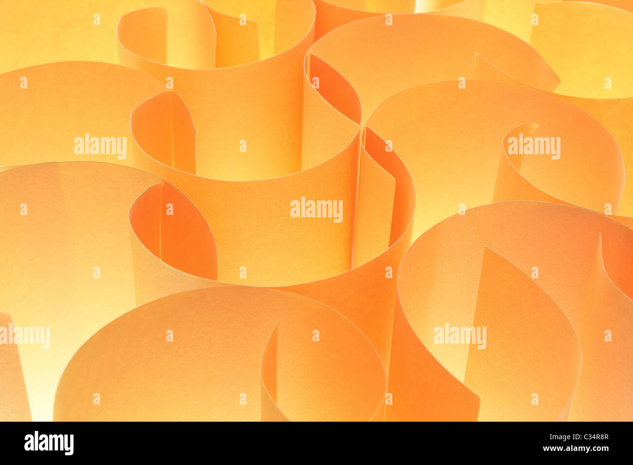 Rolled up curl hi-res stock photography and images - Alamy