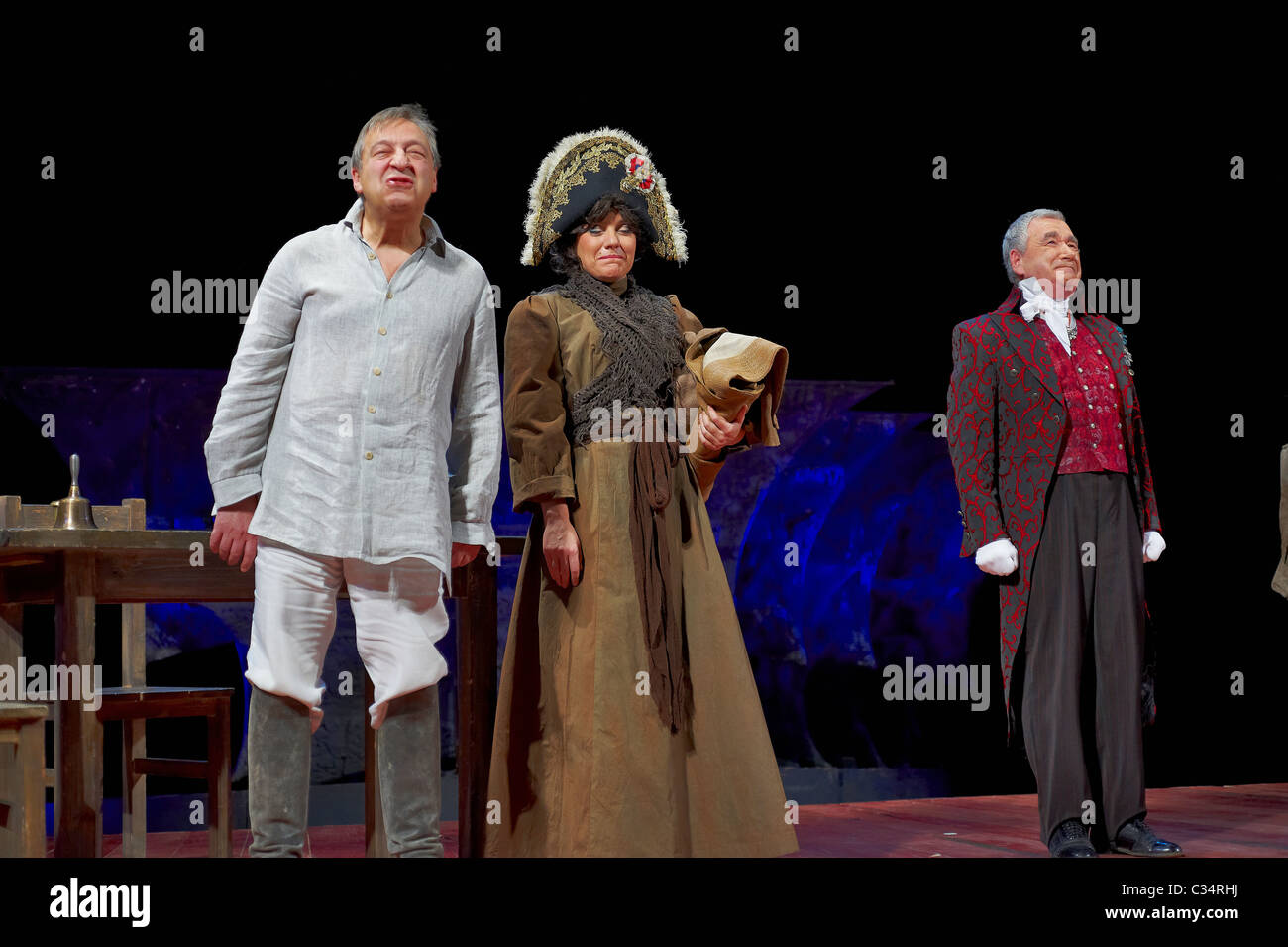 Performance "Carrot for the emperor," Theater of Anton Chekhov, Russia ...