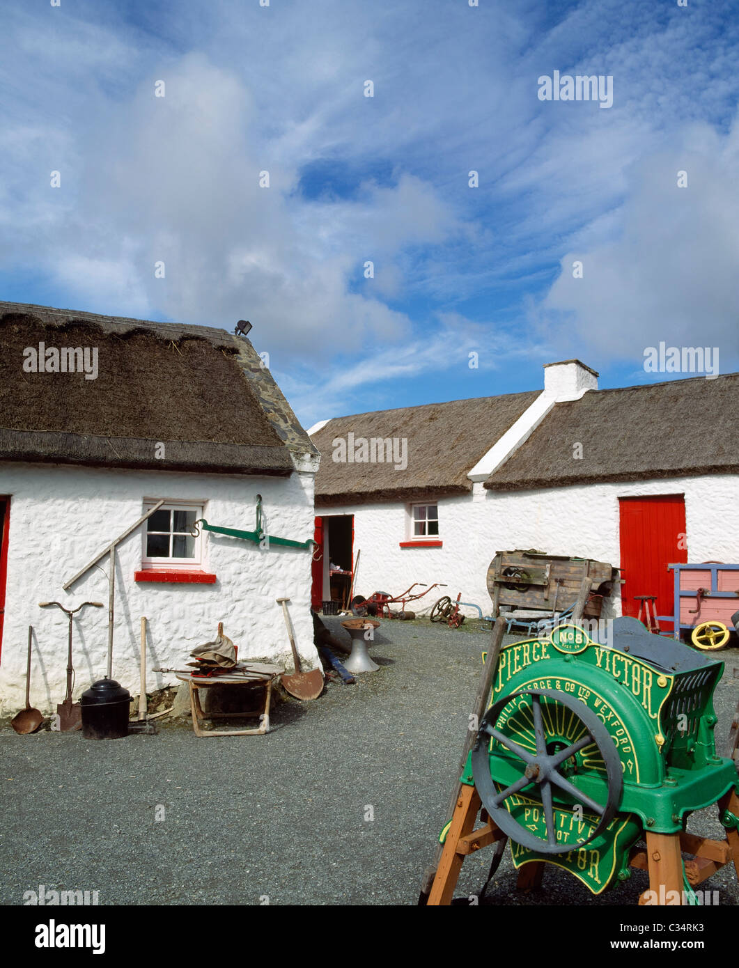 Farmyard europe buildings colour hi-res stock photography and images ...