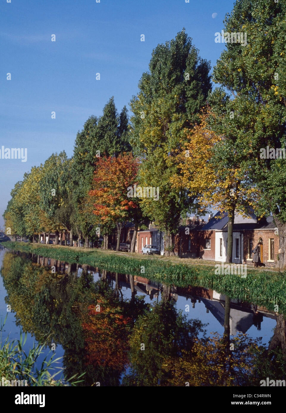 Grand Canal, Dublin, County Dublin, Ireland Stock Photo - Alamy