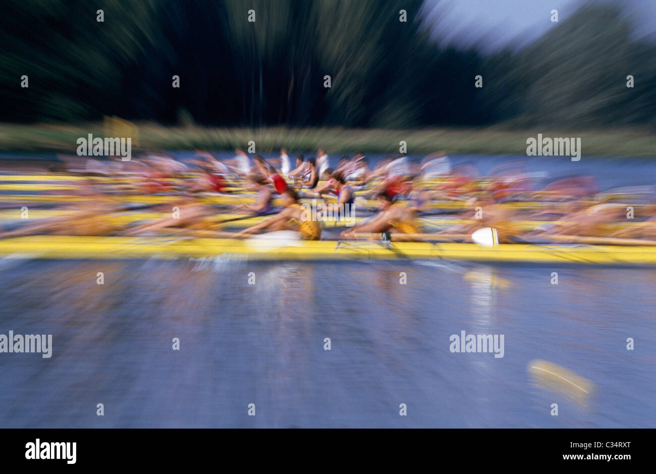 Rowing movement hi-res stock photography and images - Alamy