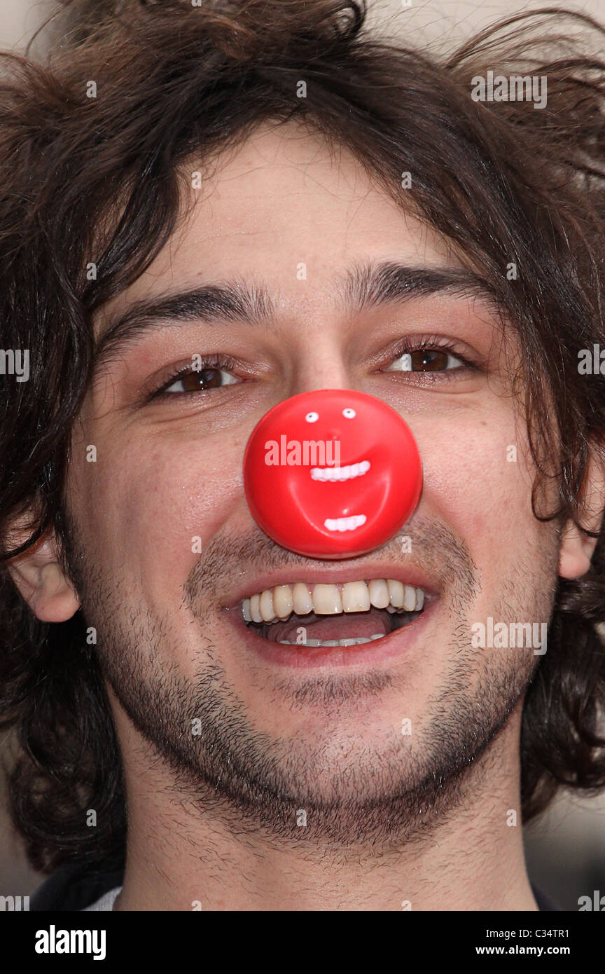Alex Zane Red Nose Day - press launch held at the Empire Leicester ...