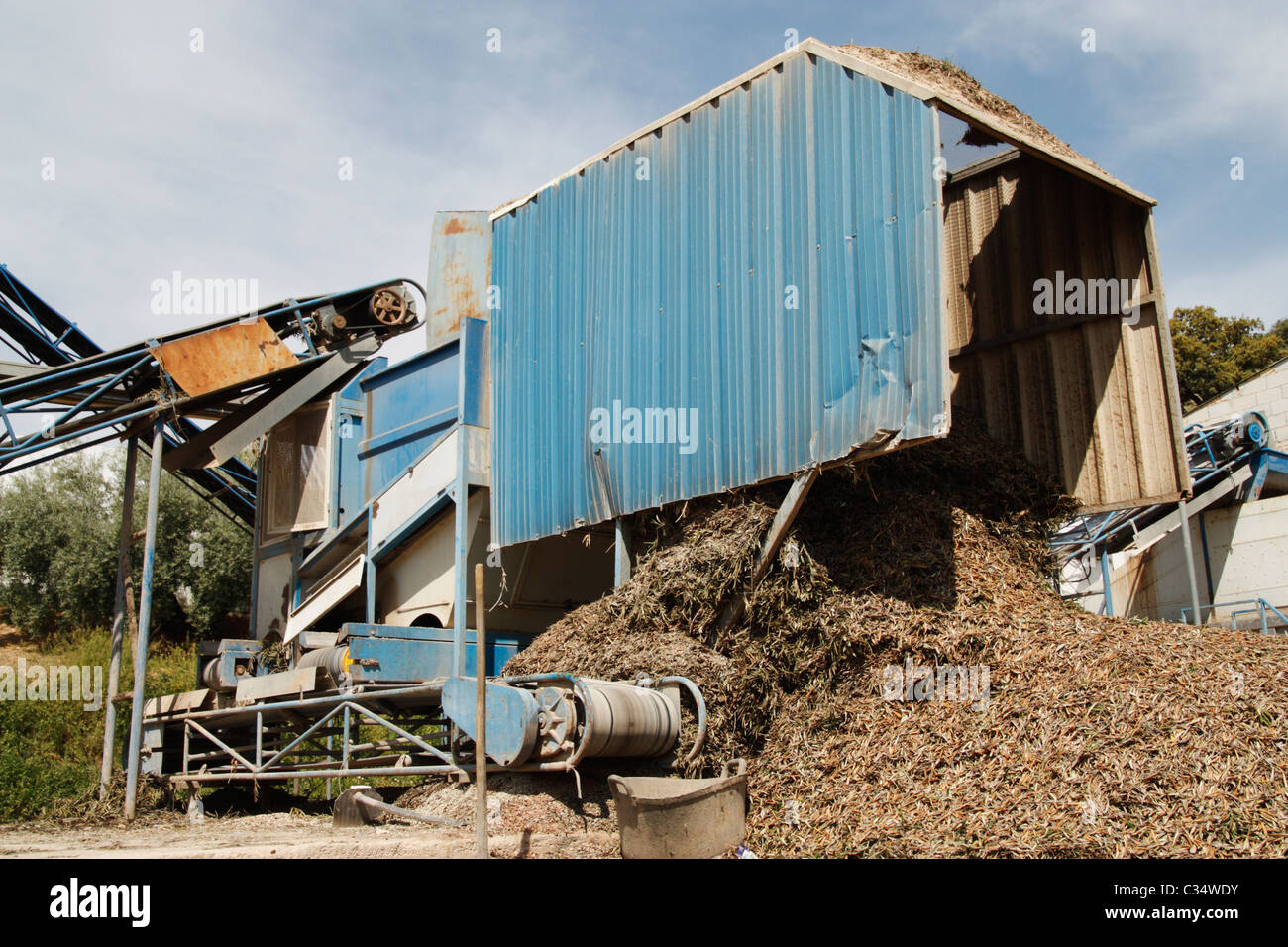 Olive oil factory spain hi-res stock photography and images - Alamy