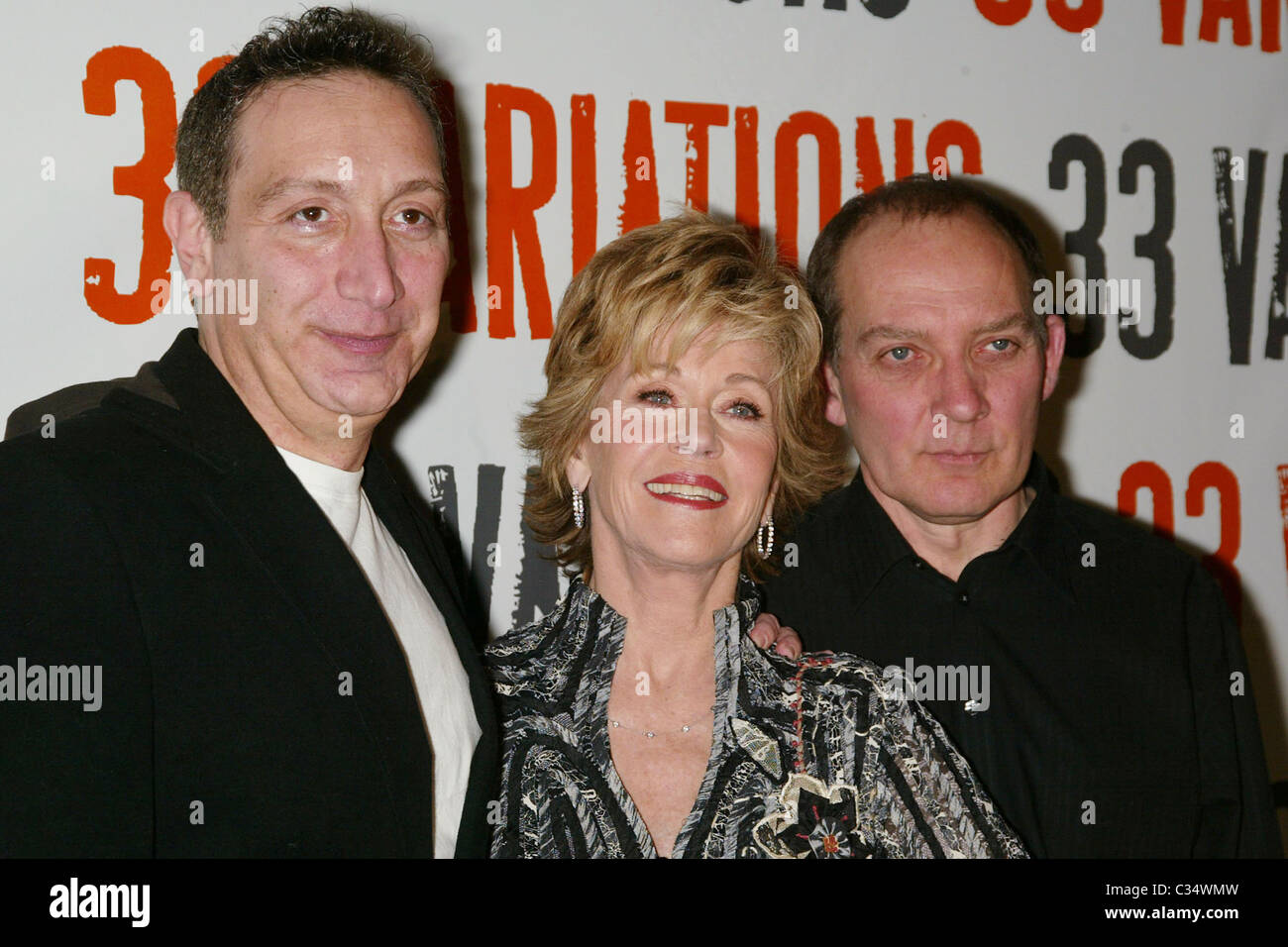 Moises Kaufman, Jane Fonda, Zach Grenier Photocall for the upcoming ...