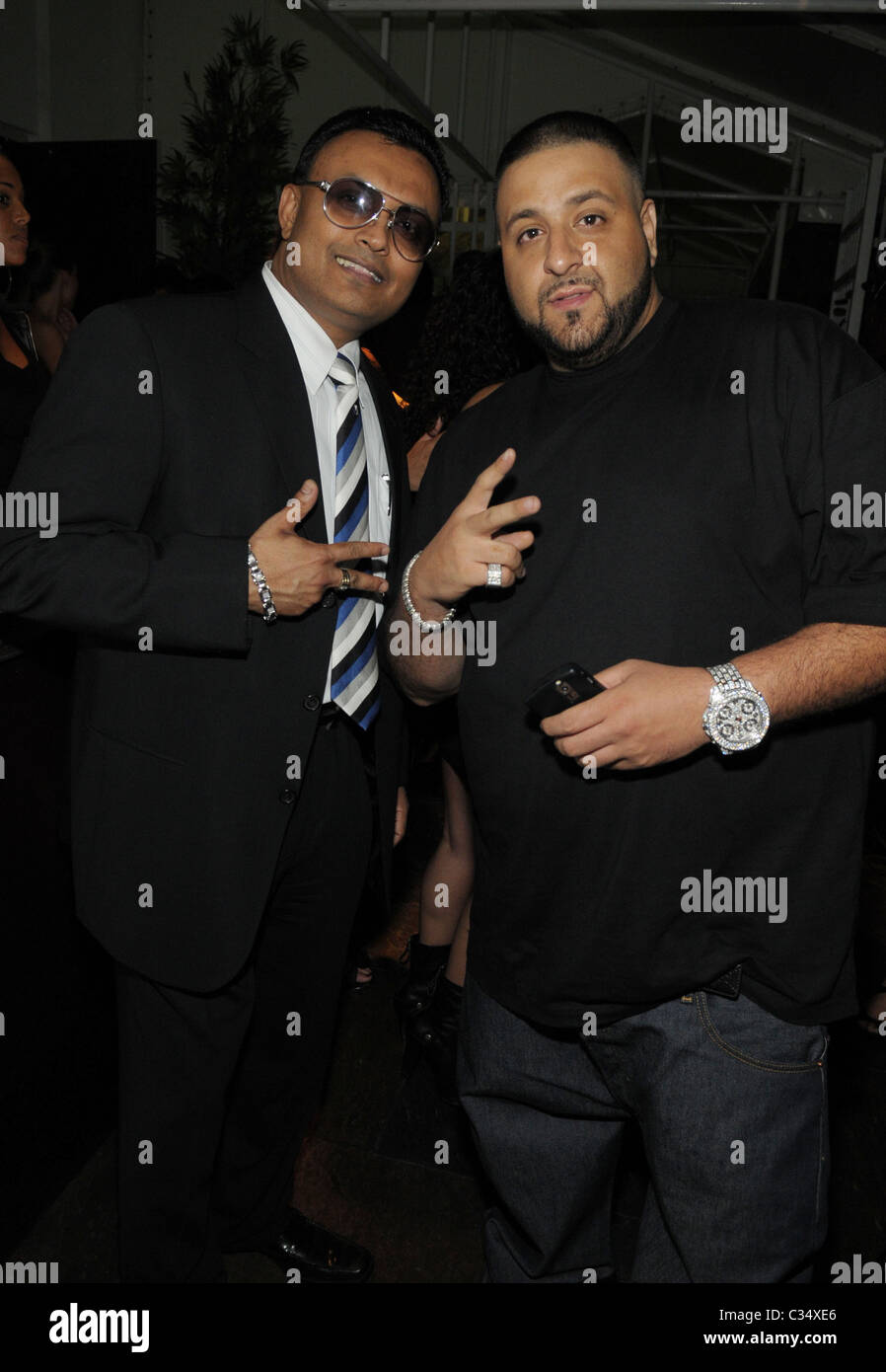 Clive Seecomar and DJ Khaled Maybach Music hosts a birthday party for ...