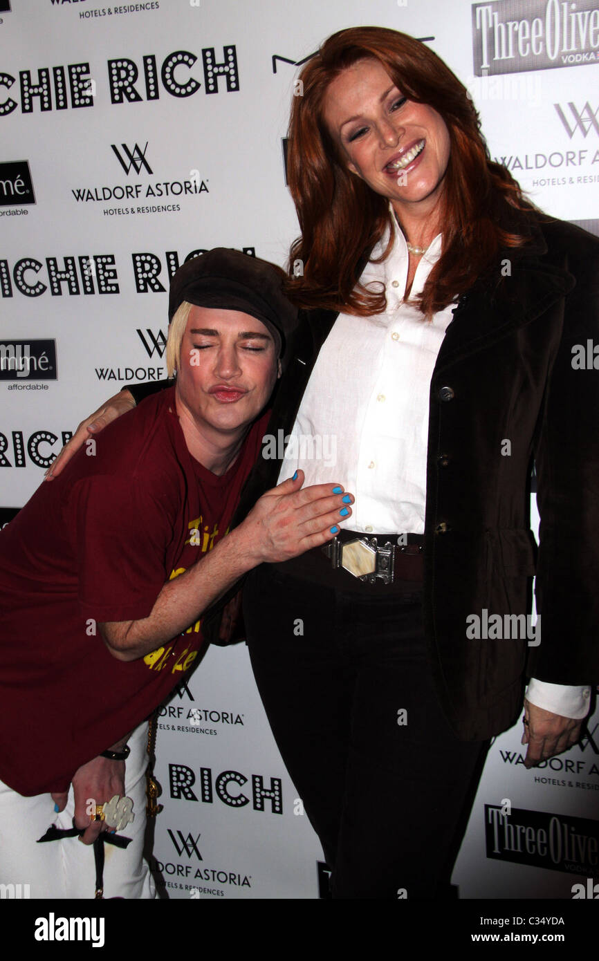 Richie Rich and Angie Everheart Mercedes-Benz IMG New York Fashion Week ...
