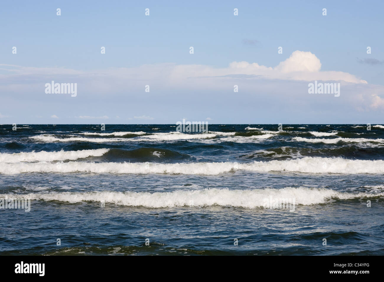 Waves, Baltic Sea, Rugen Island beach, Germany Stock Photo - Alamy