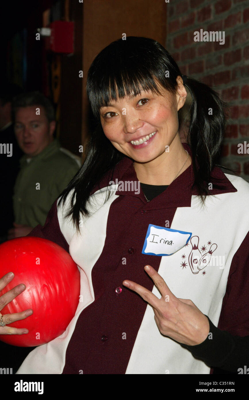 Irina Pantaeva Second Stage Theatre's All-Star Bowling Classic ...