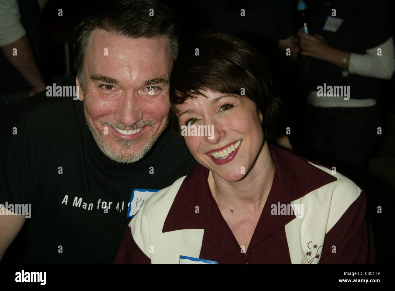 Patrick Page and his wife Paige Davis Second Stage Theatre's All-Star ...