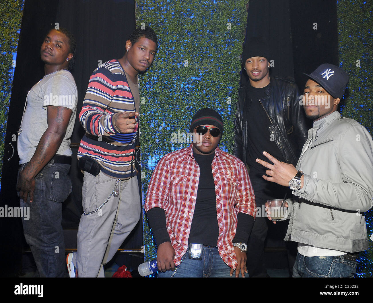 Day 26 Brian Angel of R&B group Day 26 hosts a party at Club Pangaea ...