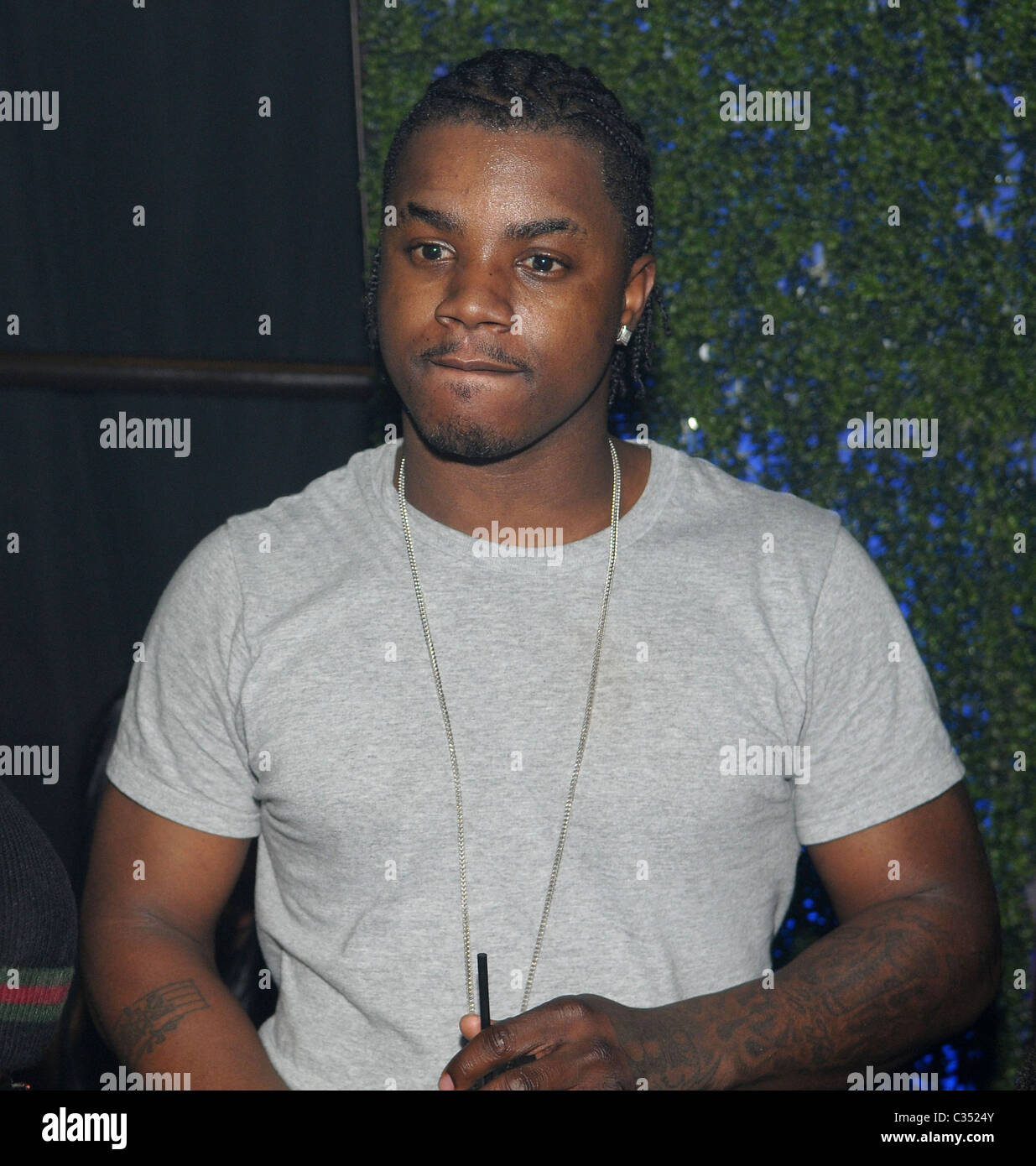 Brian Angel Brian Angel of R&B group Day 26 hosts a party at Club ...