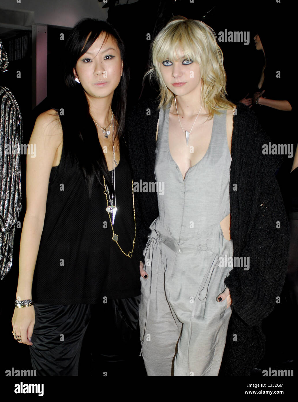 Jen Kao and Taylor Momsen Mercedes-Benz IMG New York Fashion Week Fall ...
