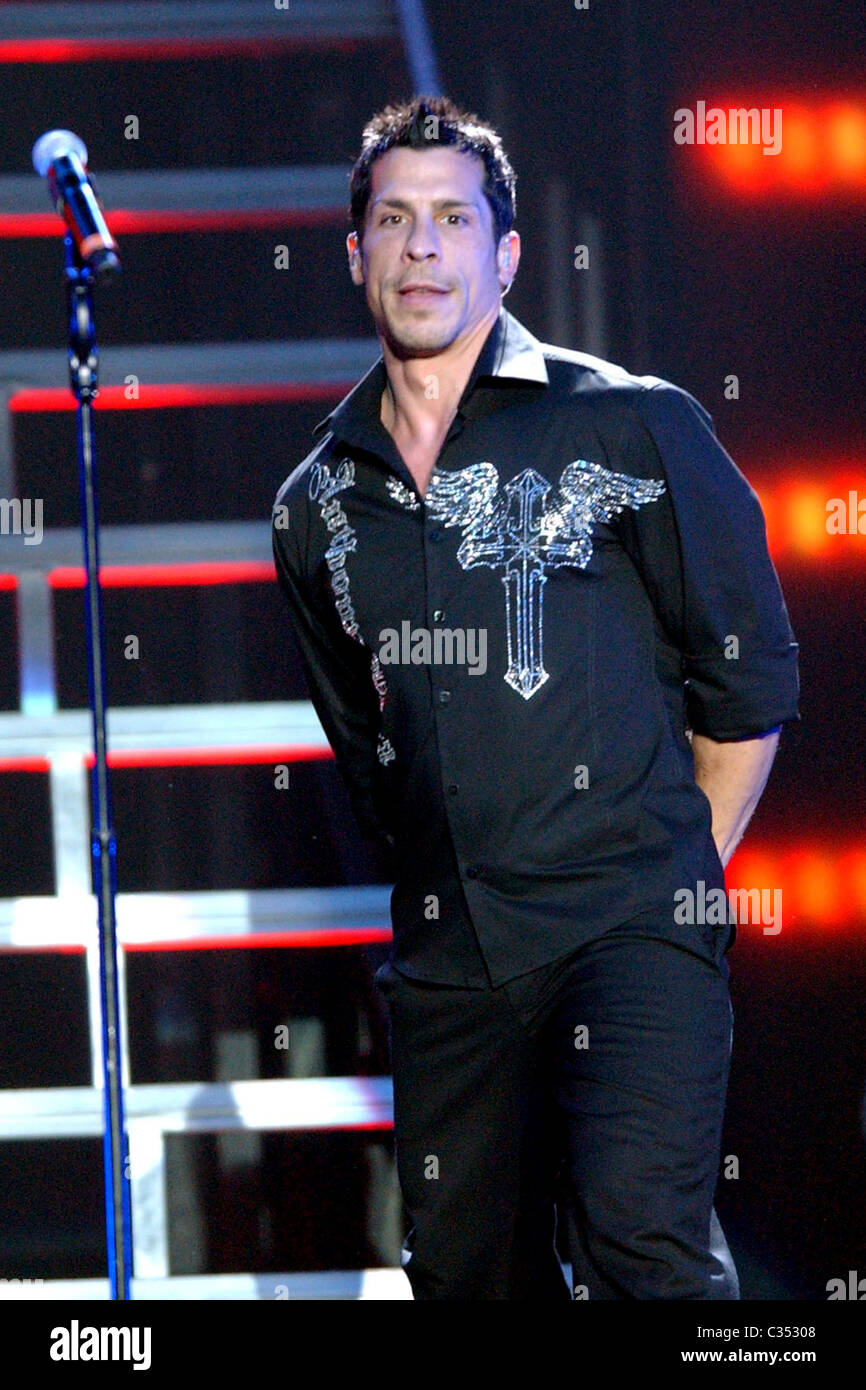 Danny Wood New Kids on the Block perform to a sold crowd at Heineken ...