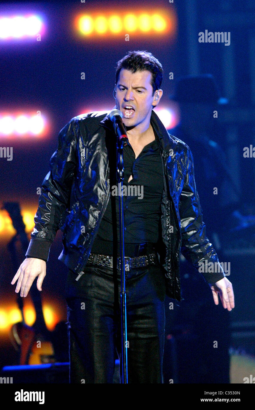 Jordan Knight New Kids on the Block perform to a sold crowd at Heineken ...