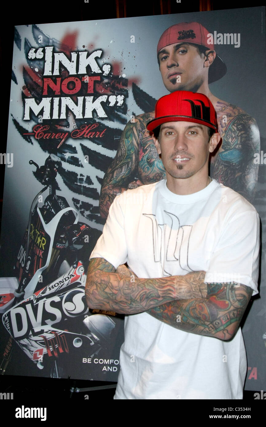 Carey Hart Action sports star Carey Hart is unveiled as the new poster ...