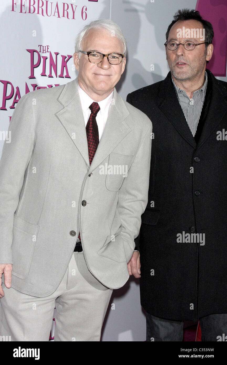 Steve Martin and Jean Reno New York Premiere of 'The Pink Panther 2' at ...