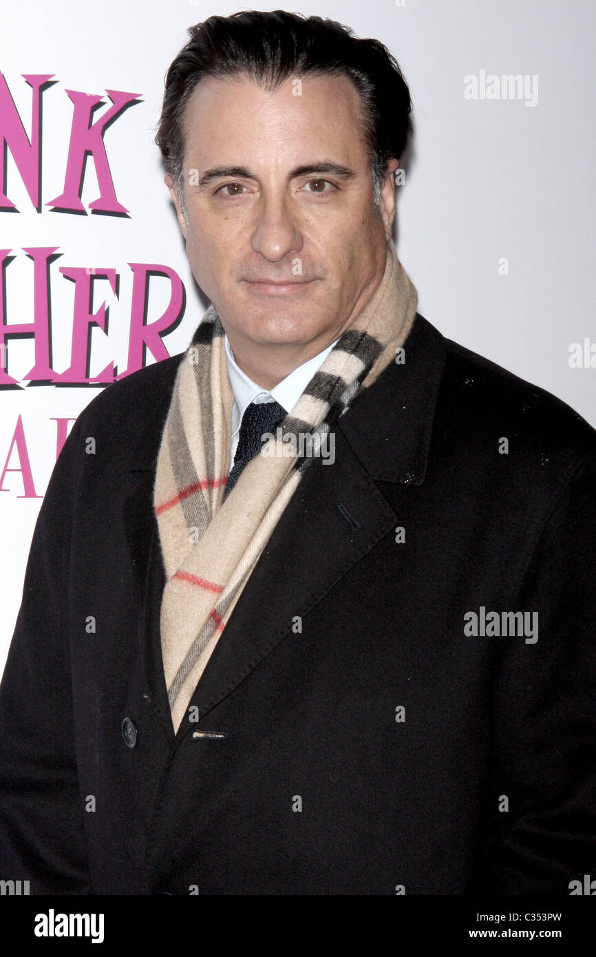 Andy Garcia New York Premiere of 'The Pink Panther 2' at the Ziegfeld ...