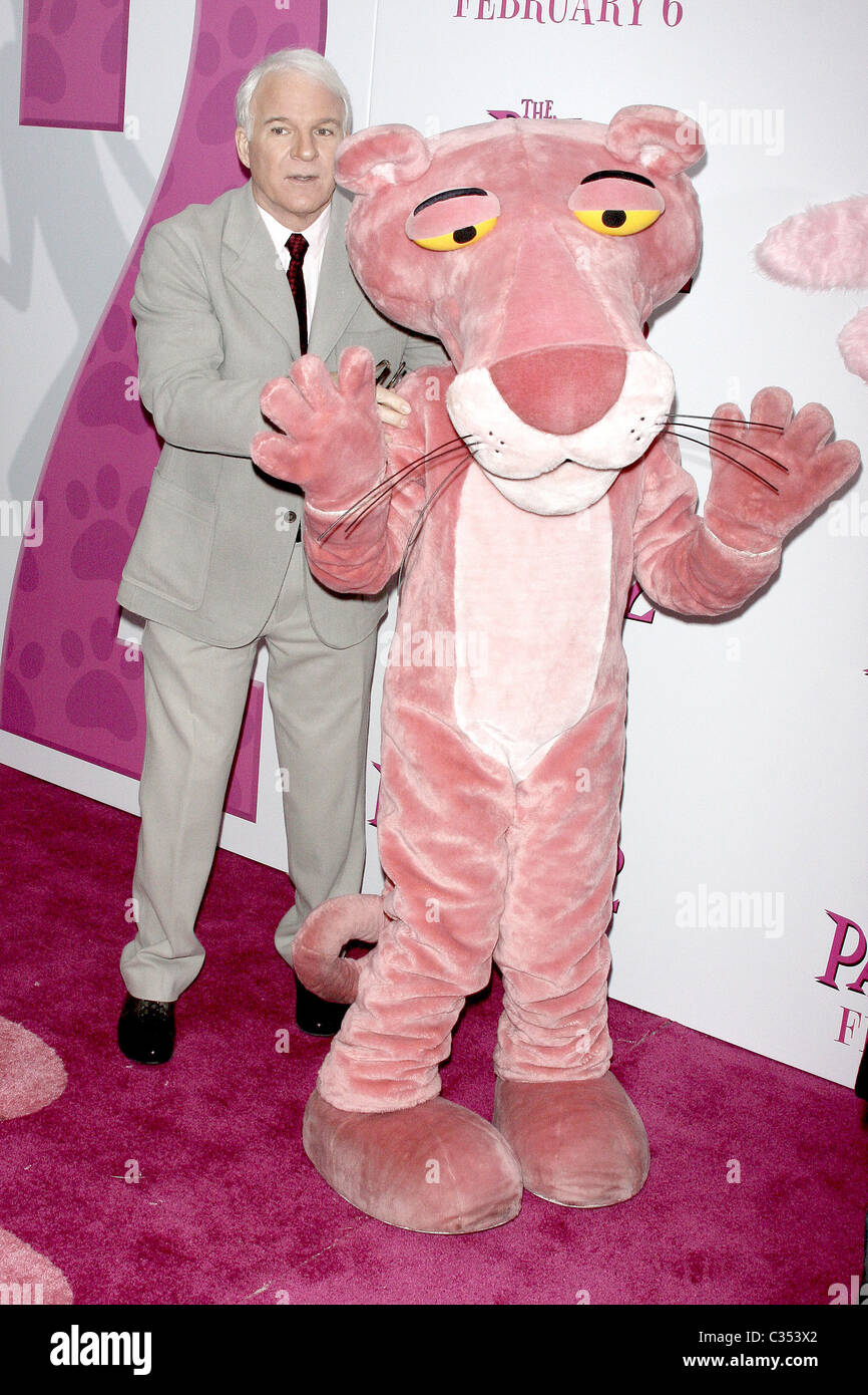 Steve Martin and Pink Panther New York Premiere of 'The Pink Panther 2 ...