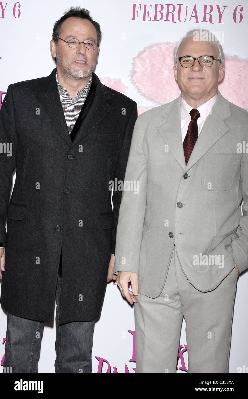 Jean Reno and Steve Martin New York Premiere of 'The Pink Panther 2' at ...
