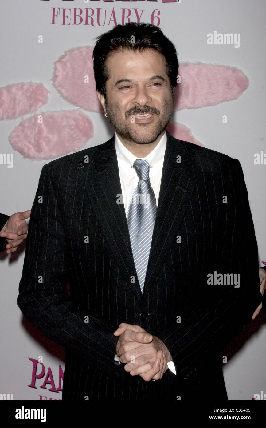 Anil Kapoor New York Premiere of 'The Pink Panther 2' at the Ziegfeld ...