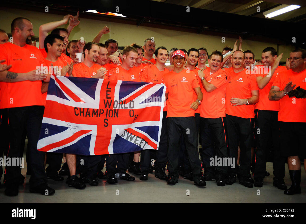 Lewis hamilton 2008 brazilian formula interlagos grand prix sao paulo ...