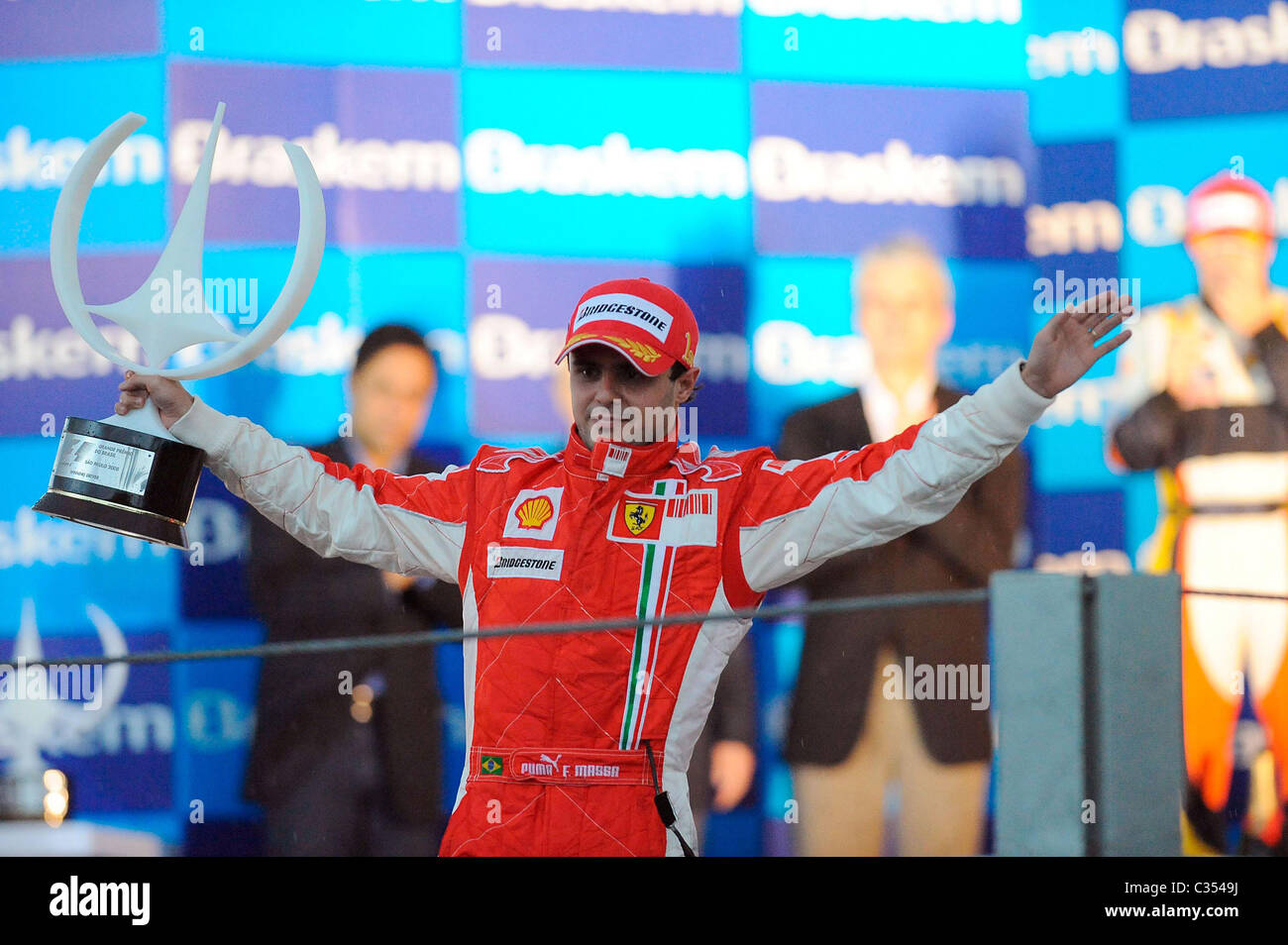 Felipe Massa 2008 Brazilian Formula 1 Interlagos Grand Prix Sao Paulo ...