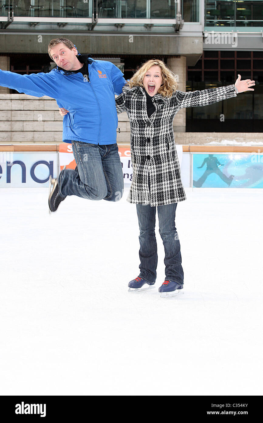 Gemma Bissix and Nicky Slater Dancing on Ice stars raise funds for ...