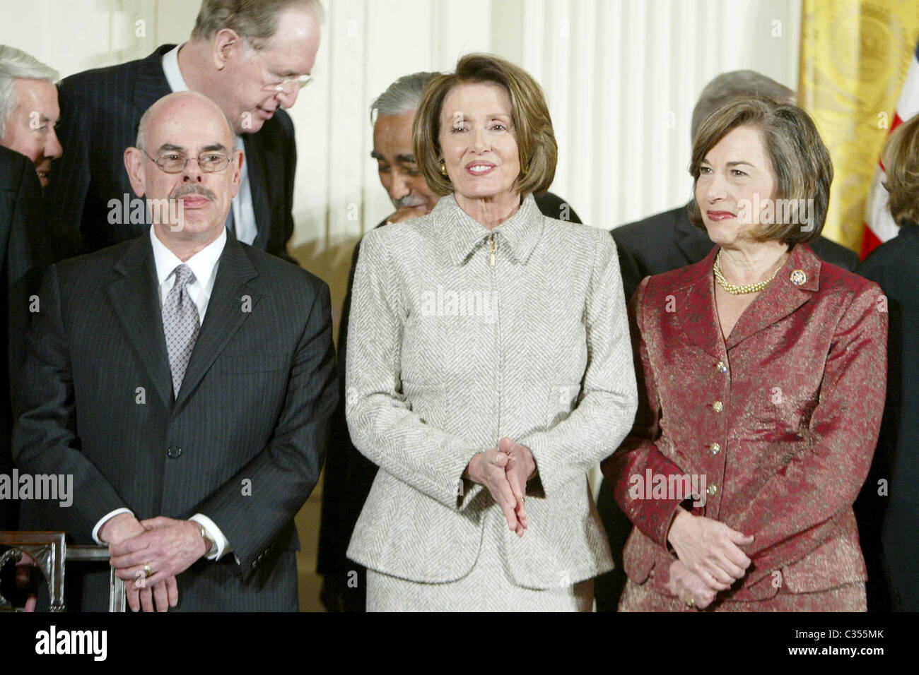 Congressional members and Speaker of the House Nancy Pelosi President ...