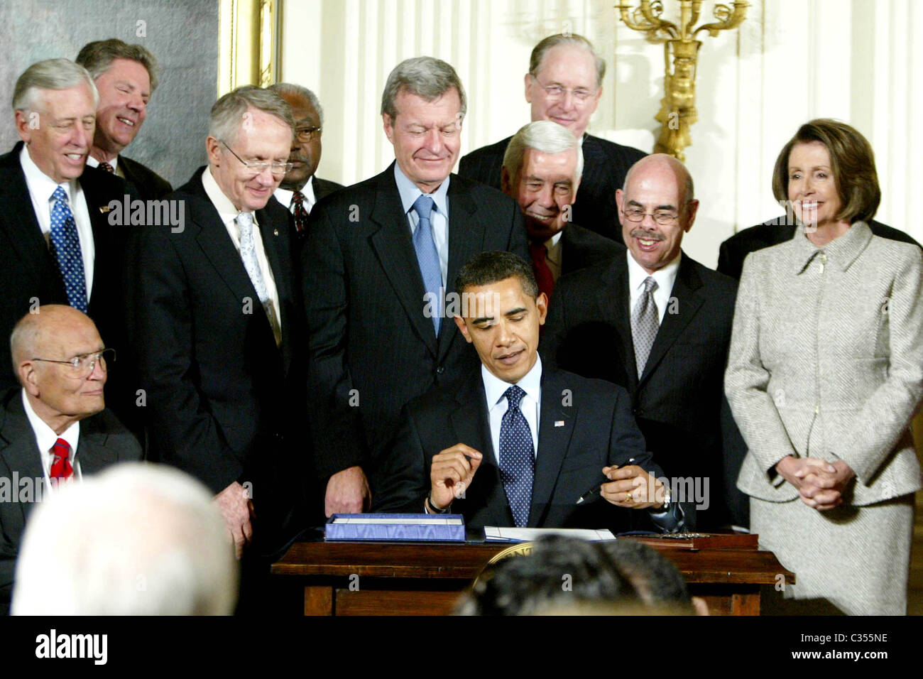 President Barack Obama and Congressional members President Barack Obama ...