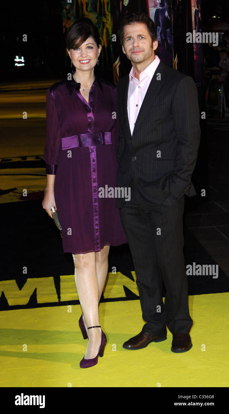 Deborah Snyder and Zack Snyder The UK premiere of 'Watchmen' held at ...
