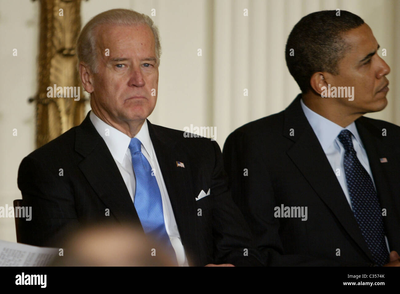 Vice President Joe Biden and President Barack Obama White House Fiscal ...